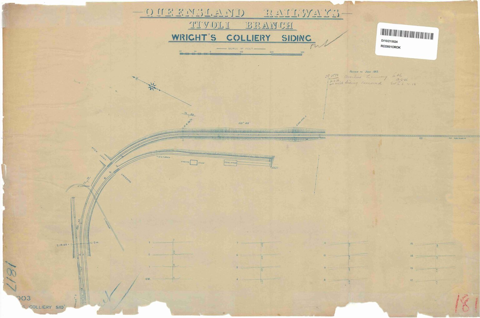 31E2F Abermain Branch – Railway Archaeology Ipswich (Qld)