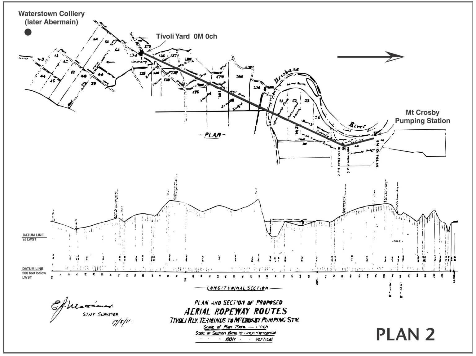 31F Mount Crosby Tramway – Railway Archaeology Ipswich (Qld)